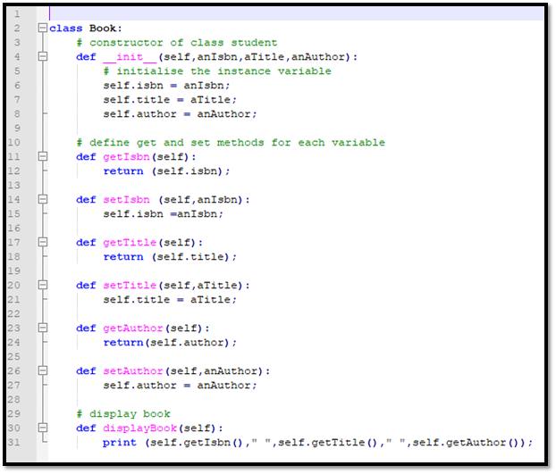 Solved A class named Books has been created as shown in | Chegg.com