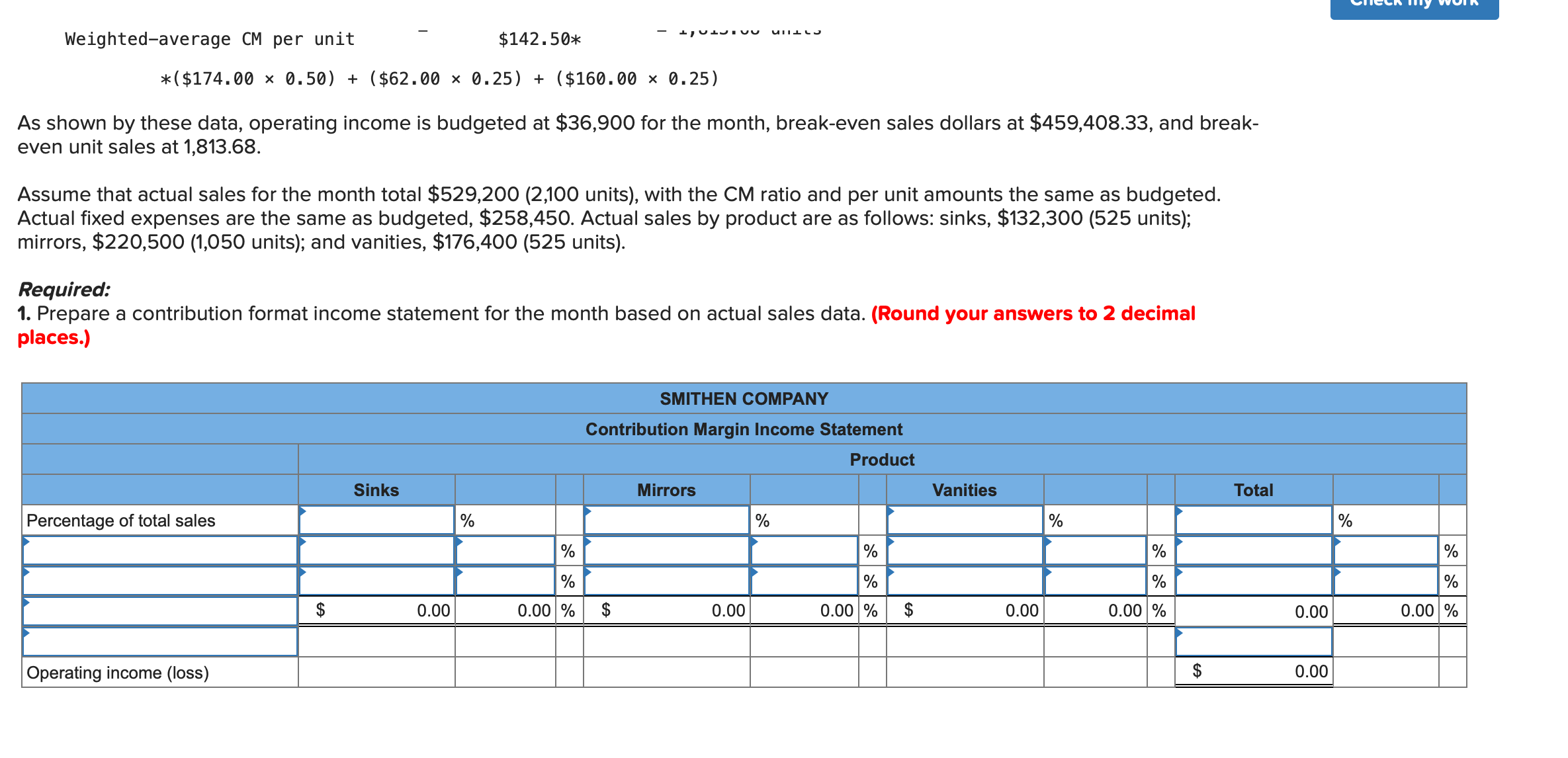 Solved Smithen Company, a wholesale distributor, has been | Chegg.com