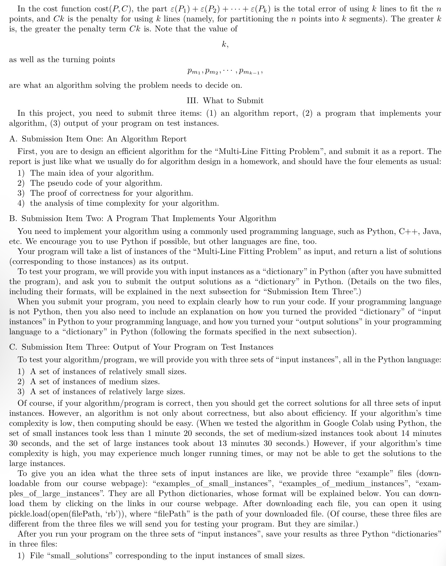 Solved Fig. 2. Two lines that fit 12 points. problem is | Chegg.com