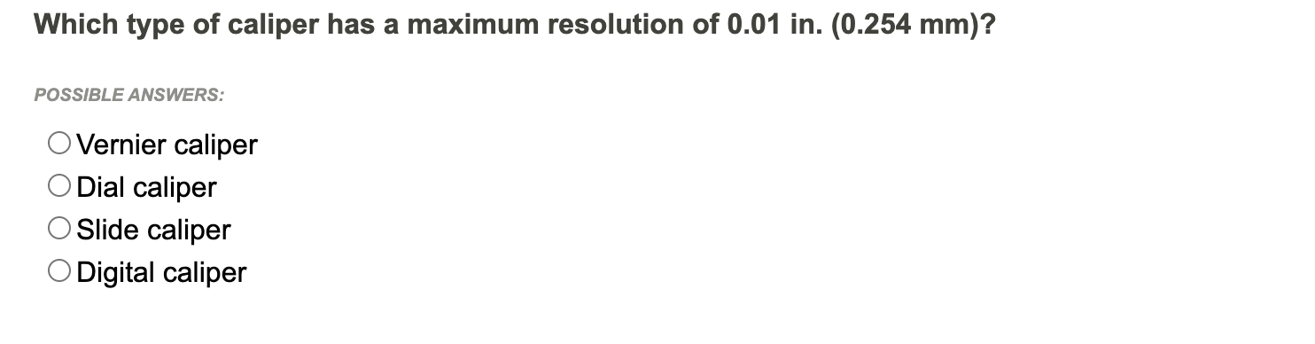 Solved Which vernier scale graduation does an inspector read | Chegg.com
