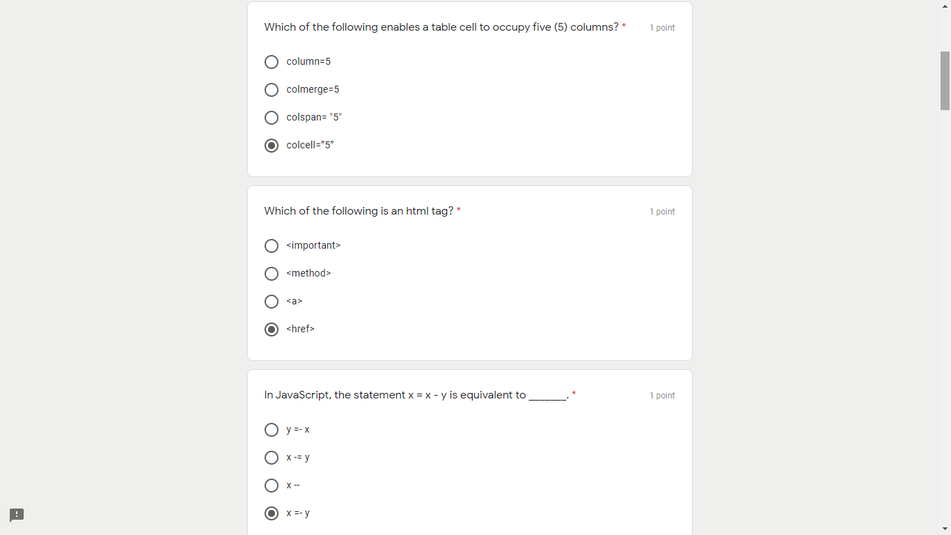 Solved Which of the following enables a table cell to occupy | Chegg.com