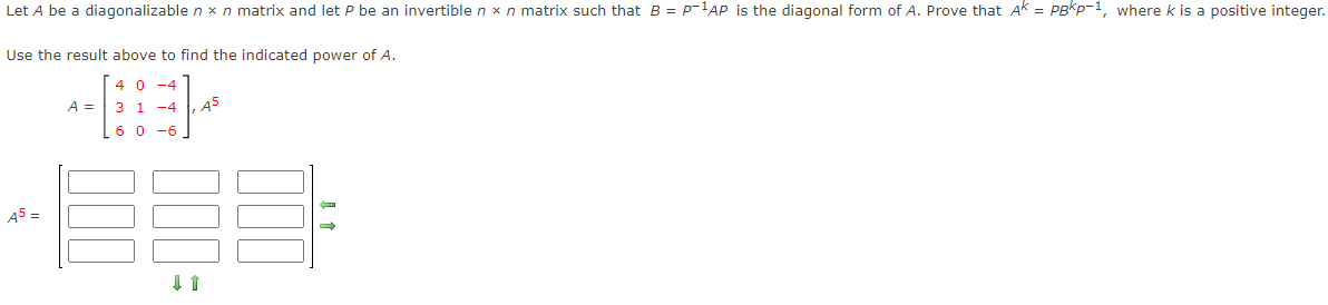 Solved Let A be a diagonalizable nxn matrix and let P be an | Chegg.com