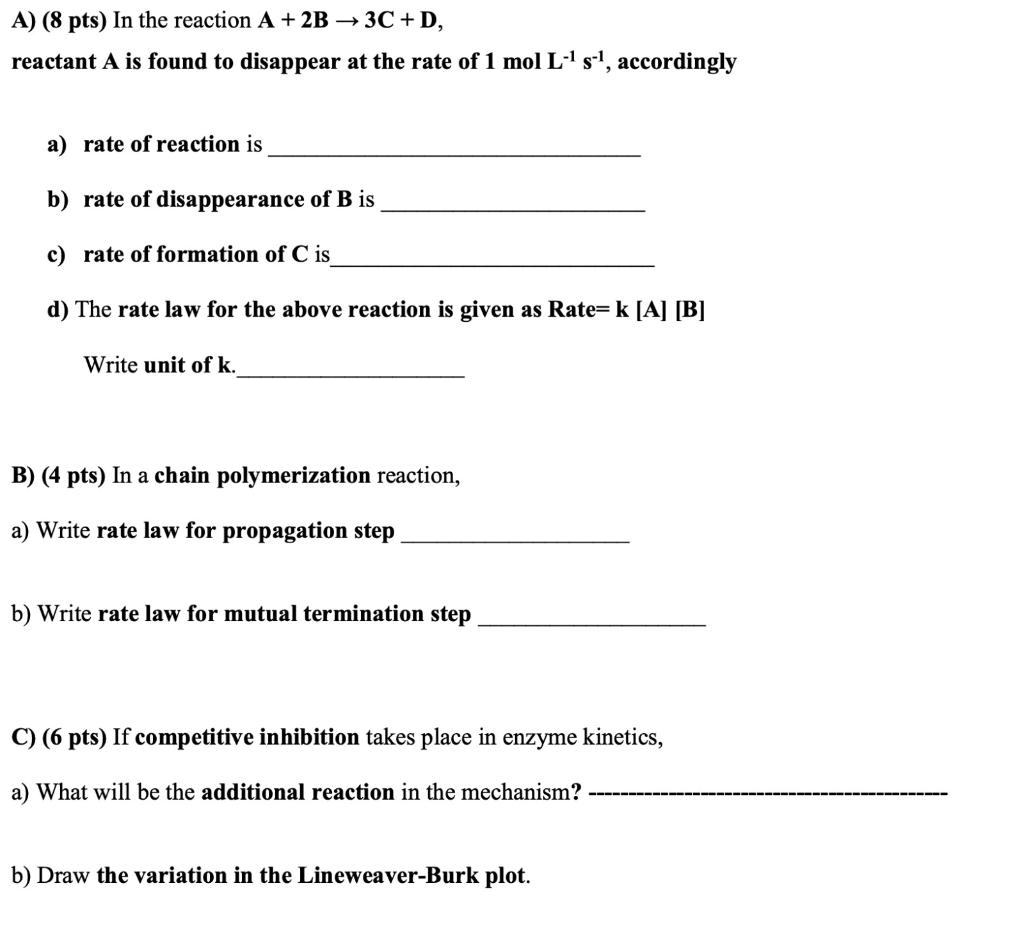solved-a-8-pts-in-the-reaction-a-2b-3c-d-reactant-chegg