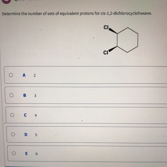 Solved Determine the number of sets of equivalent protons | Chegg.com