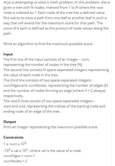 Solved Arya is attempting to solve a math problem. In this | Chegg.com