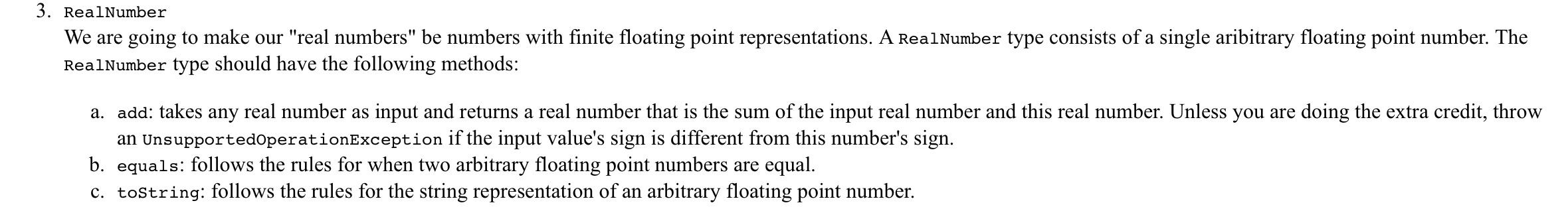 Solved We Are Going To Make Our Real Numbers Be Numbers