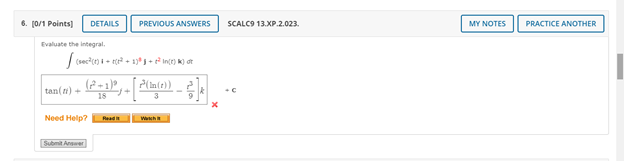 Solved 6. 10/1 Points] DETAILS PREVIOUS ANSWERS SCALC9 | Chegg.com