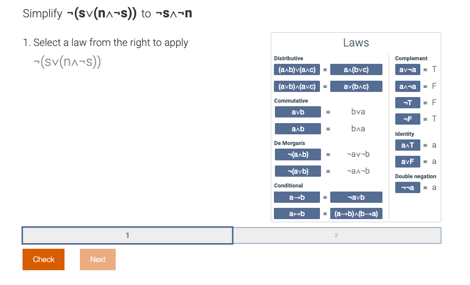 Solved This is Discrete Structures, a little confused on | Chegg.com