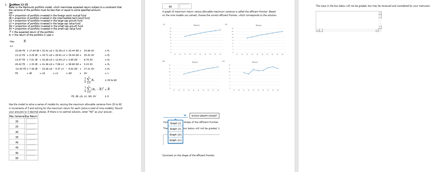 The input in the box below will not be graded, but | Chegg.com