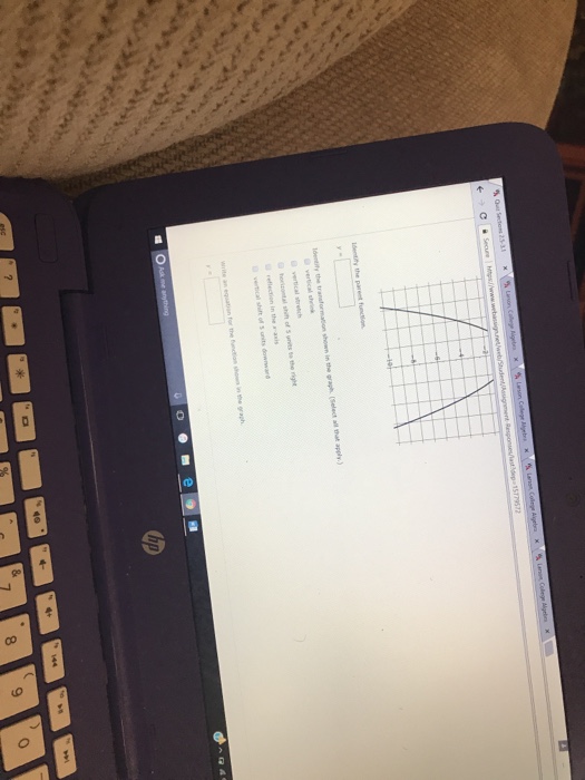 Solved C Secure I https wwwww Consider the following graph. | Chegg.com