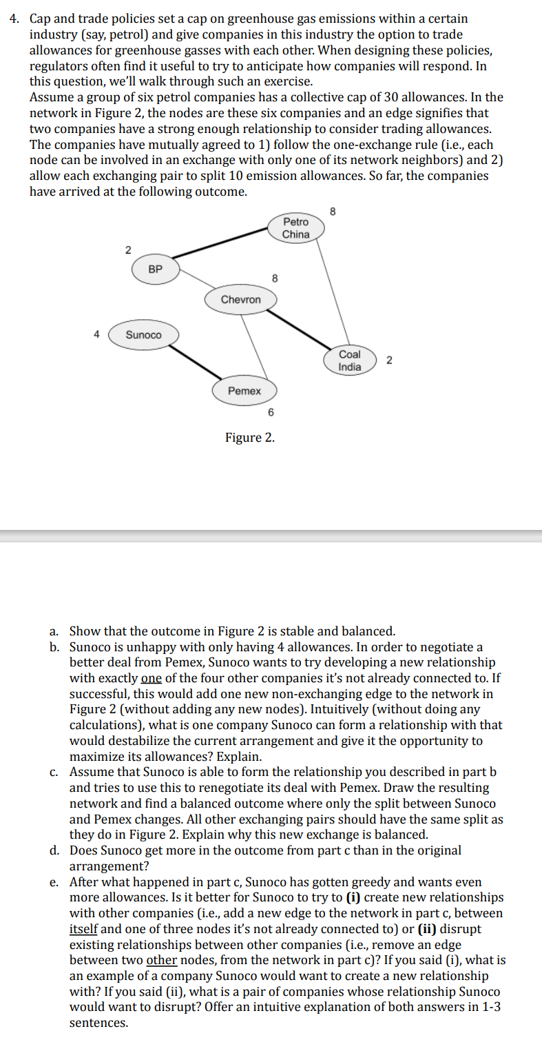 Solved Cap and trade policies set a cap on greenhouse gas | Chegg.com