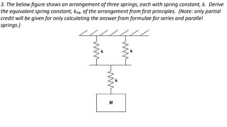 Solved 3. The below figure shows an arrangement of three | Chegg.com
