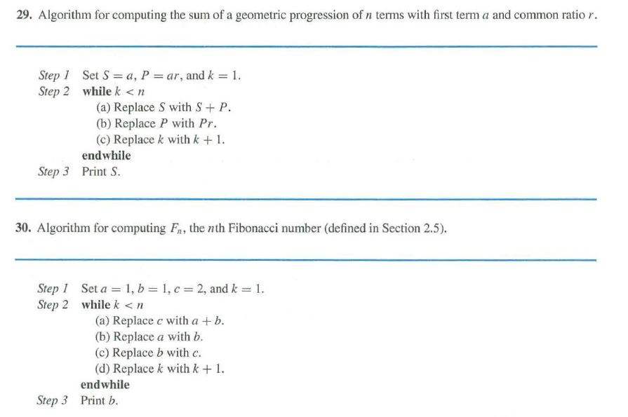 Solved tell how many elementary operations the given | Chegg.com
