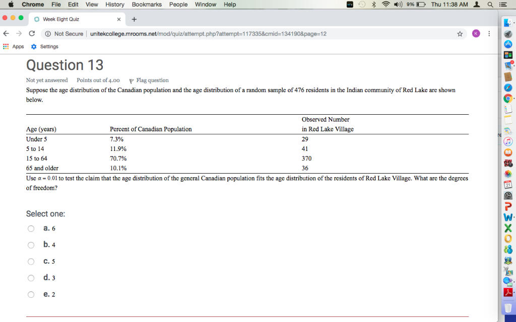 Solved i Chrome File Edit View History Bookmarks People | Chegg.com
