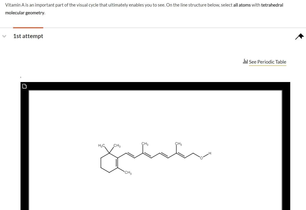 Solved Vitamin A is an important part of the visual cycle | Chegg.com