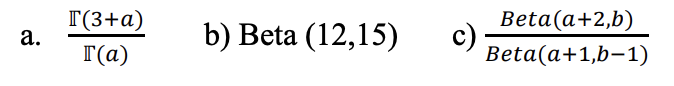 Solved 3a. Please determine the value of θ hence the mean | Chegg.com
