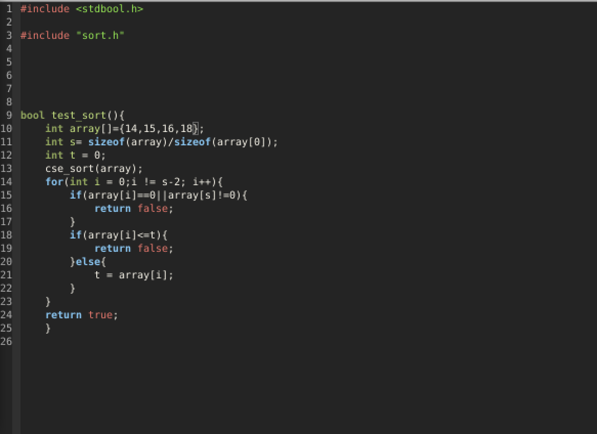 How would I make multiple test arrays to go through | Chegg.com