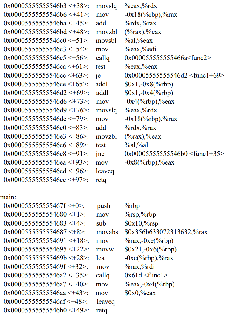 Consider the following assembly code. There are 3 | Chegg.com