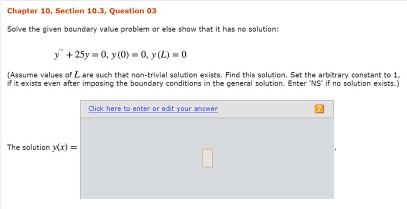 Solved Solve The Given Boundary Value Problem Or Else Show