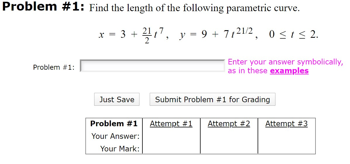Solved Problem #1: Find the length of the following | Chegg.com
