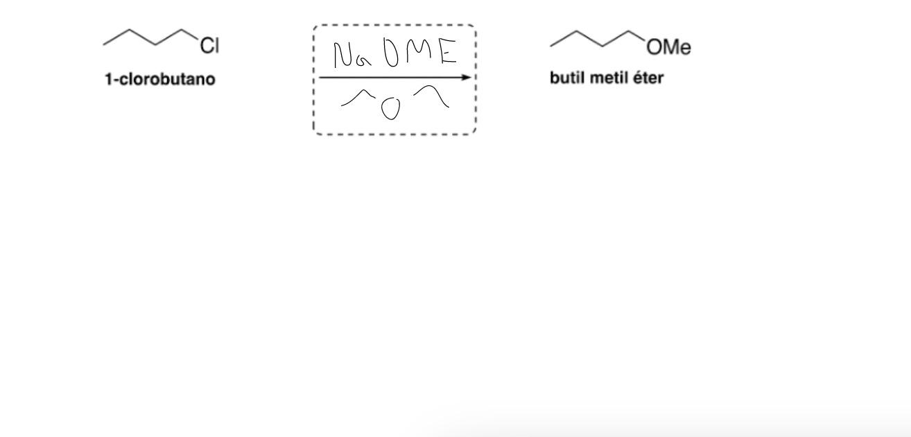 Solved 1-clorobutano butil metil éter | Chegg.com