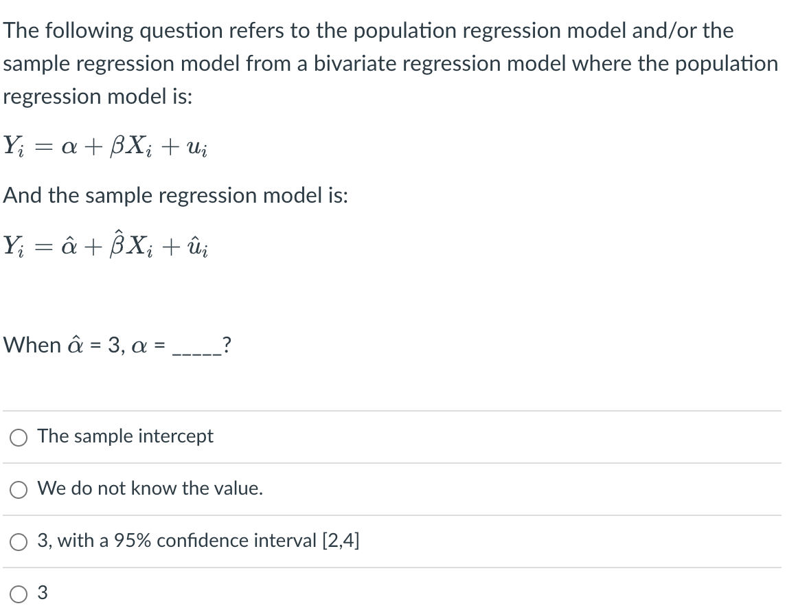 Solved The following question refers to the population | Chegg.com