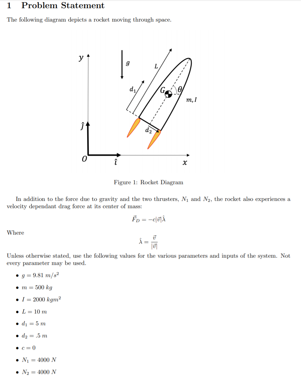 1 Problem Statement The following diagram depicts a | Chegg.com