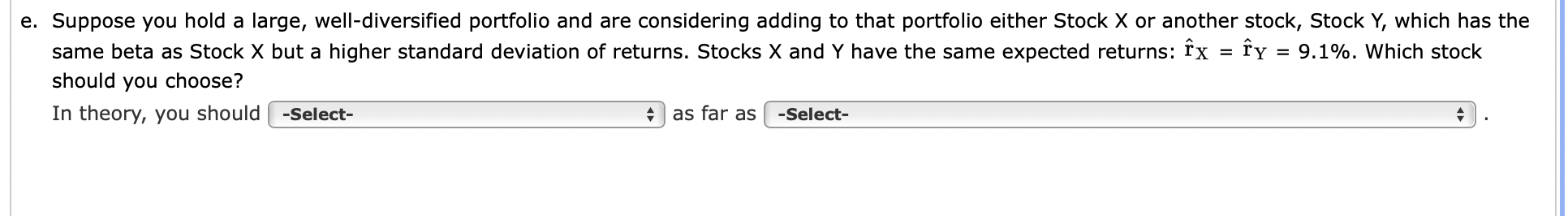 Solved Characteristic Line and Security Market Line You are | Chegg.com