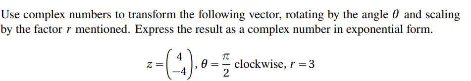 Solved Show me ﻿the steps to ﻿solveUse complex numbers to | Chegg.com