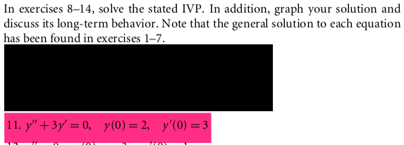 Solved In exercises 8–14, solve the stated IVP. In addition, | Chegg.com