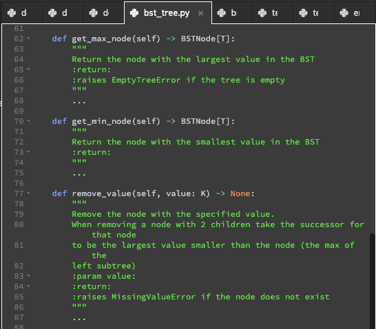 Solved Goals • Implement a BST • Use the BST to solve a | Chegg.com