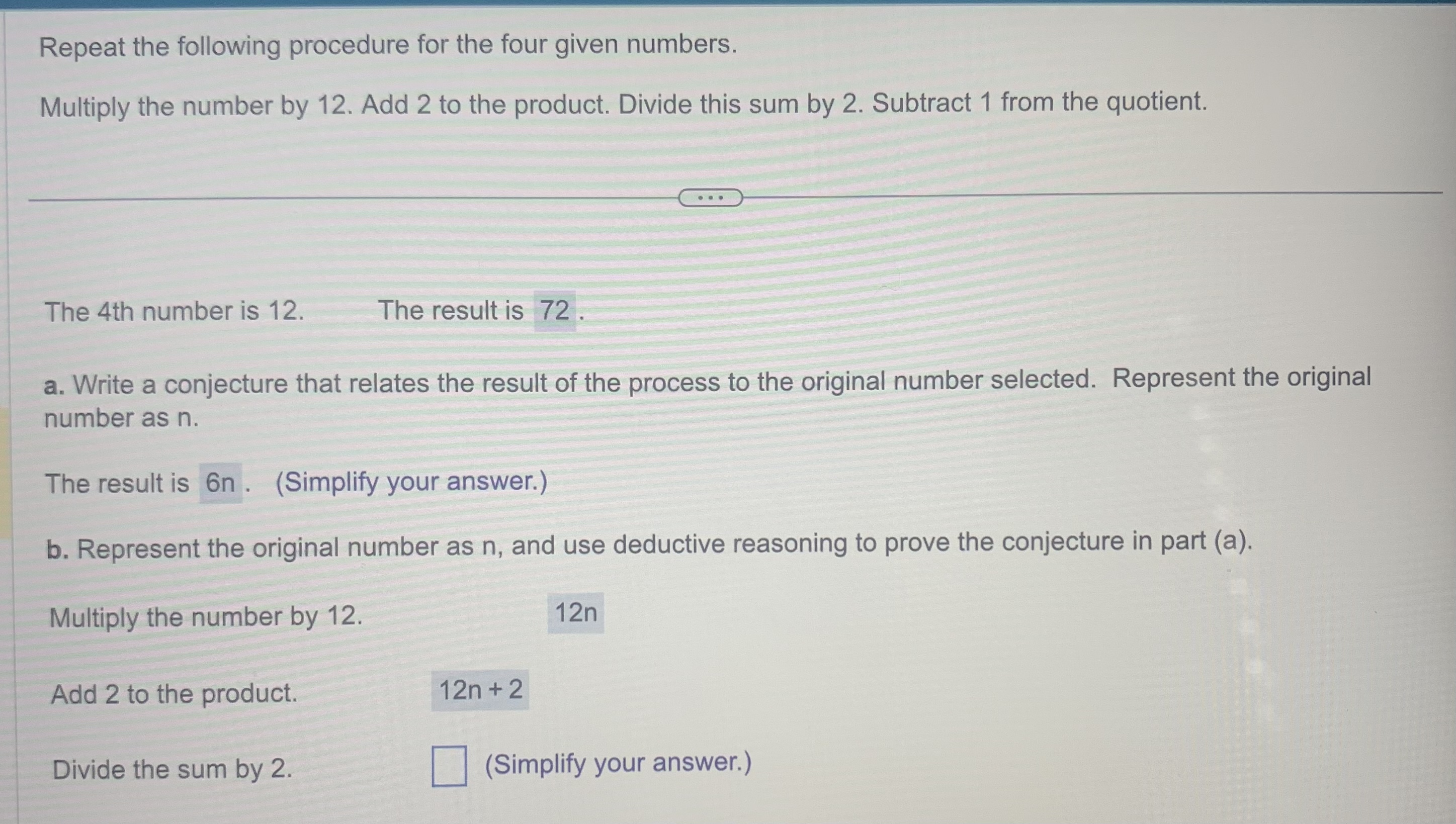 Solved Repeat the following procedure for the four given | Chegg.com