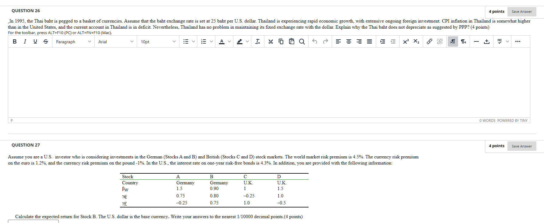 Solved QUESTION 26 4 points Save Answer For the toolbar, | Chegg.com