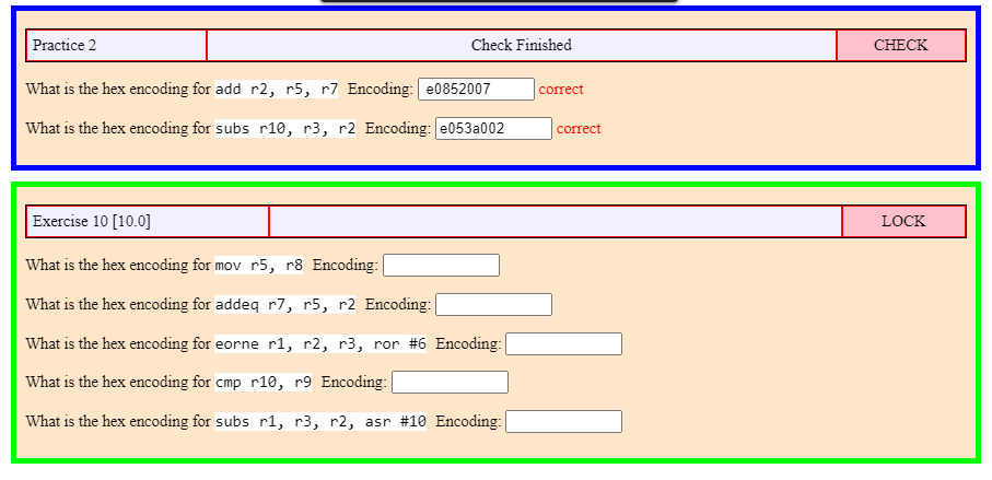 Solved ANSWER EXERCISE 10 - INSIDE THE GREEN BOX THE | Chegg.com