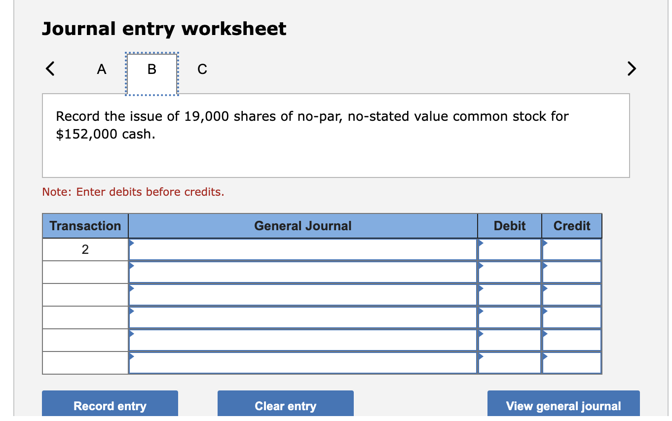Solved Exercise 11-3 (Static) Accounting for par, stated, | Chegg.com