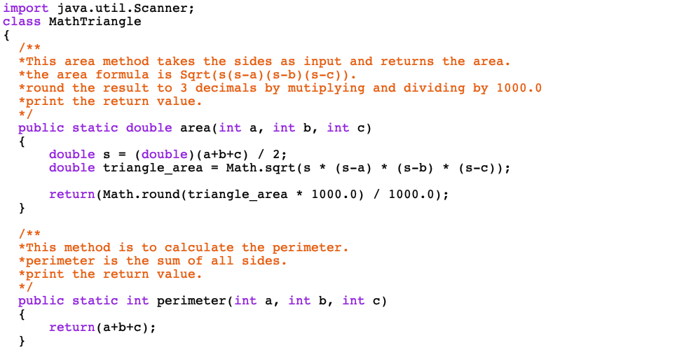 Solved import java.util.Scanner; class MathTriangle { /** | Chegg.com