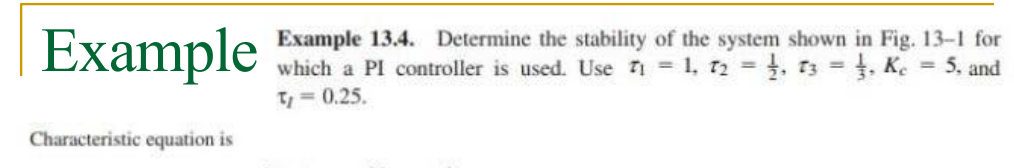 Solved Example G₁ = K₂ FIGURE 13-1 Third-order control | Chegg.com