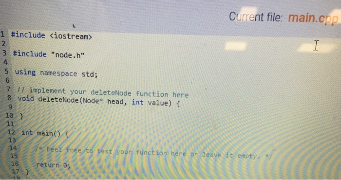 Solved Given a non-empty, singly linked list with head node | Chegg.com