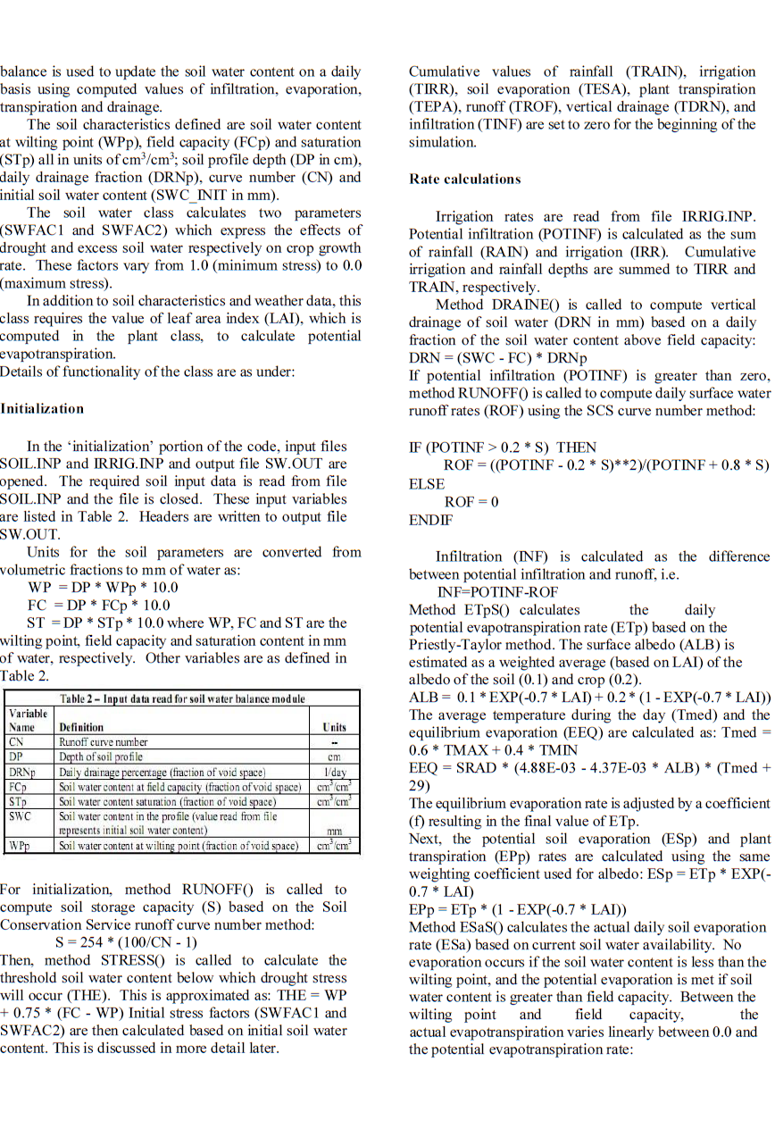 Modular Crop Growth Model and Simulation Suggested | Chegg.com
