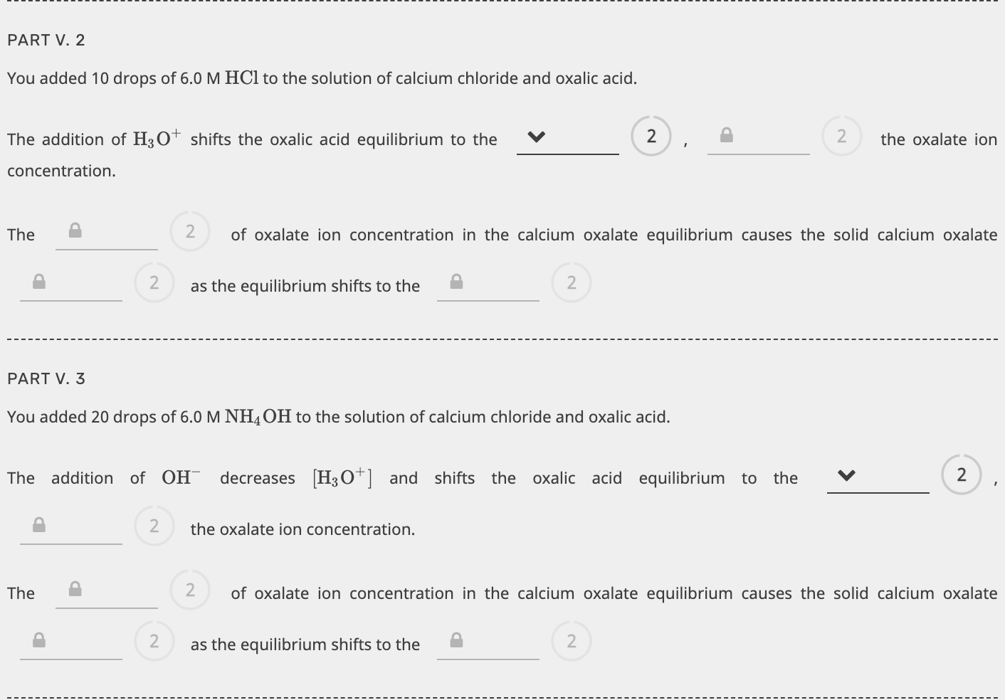 Solved PART V. 4 You may wonder if the precipitate formed in | Chegg.com
