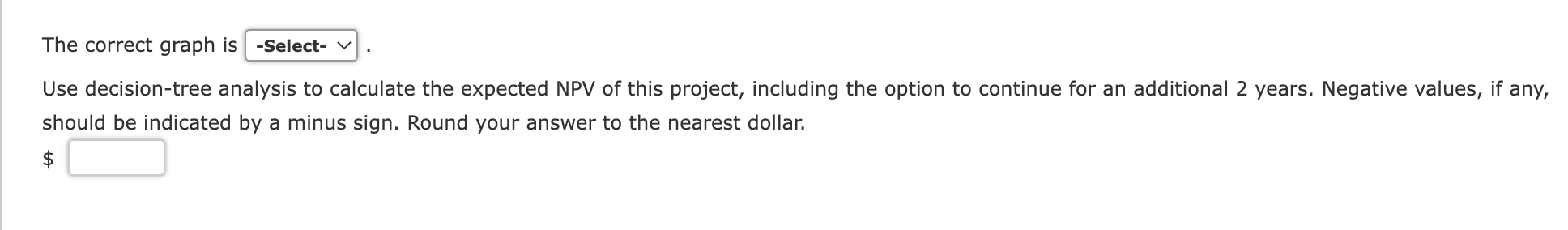 Solved Growth Option: Decision-Tree Analysis Fethe's Funny | Chegg.com