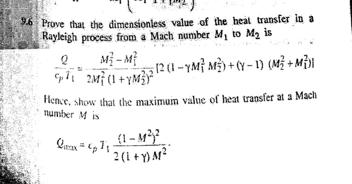 Solved Prove that the dimensionless value of the heat | Chegg.com