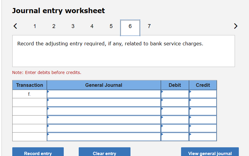 Solved Journal entry worksheet Record the adjusting entry | Chegg.com