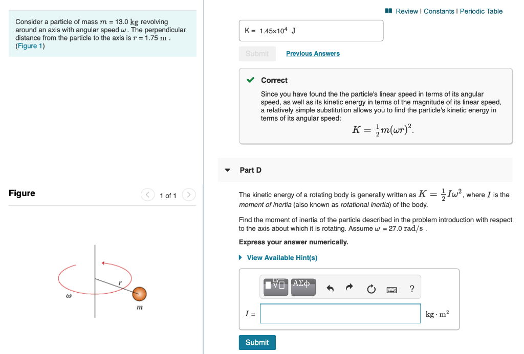 Solved II Review Constants Periodic Table Consider a | Chegg.com