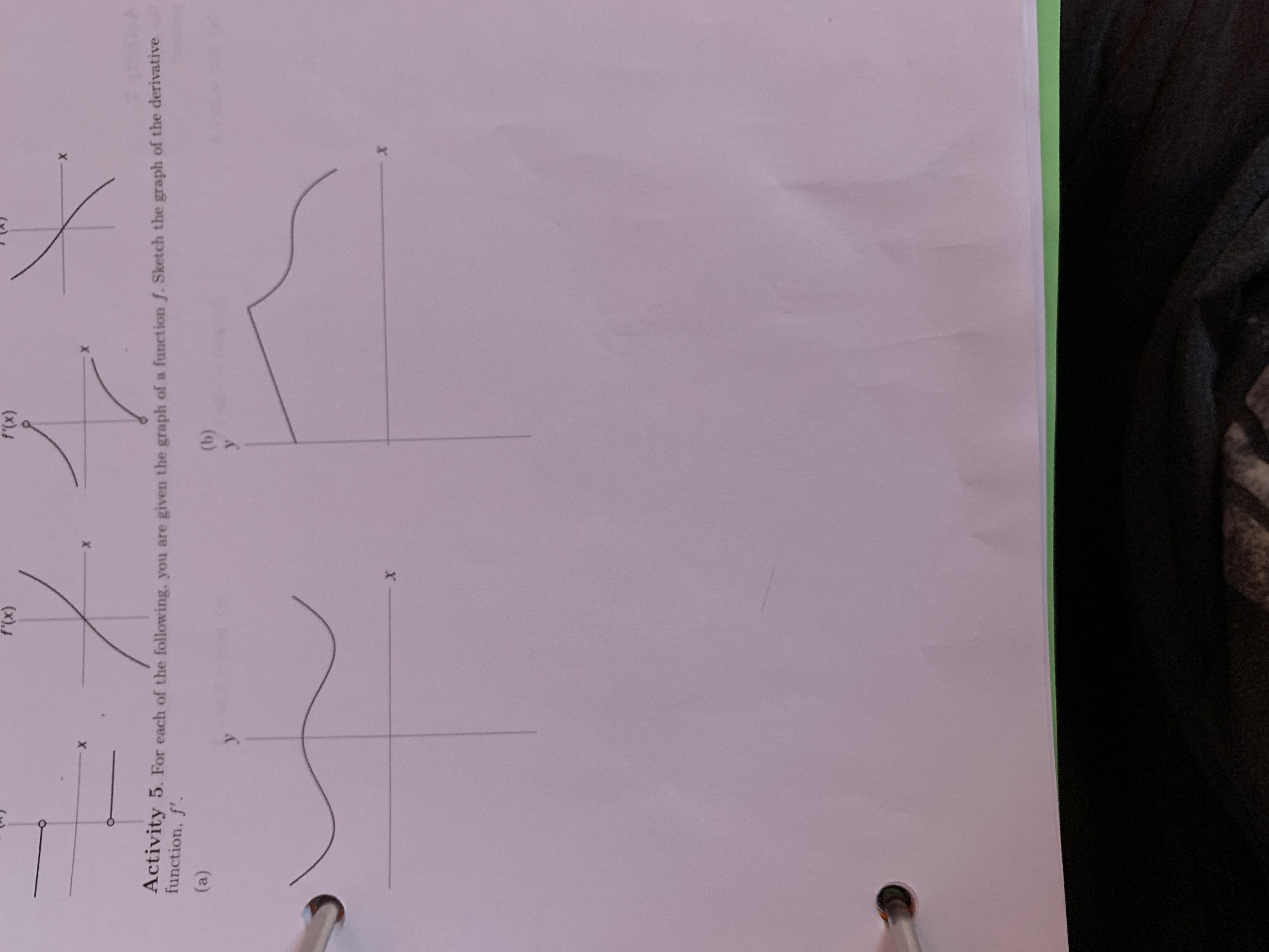 Solved Activity 5. For each of the following, you are given | Chegg.com