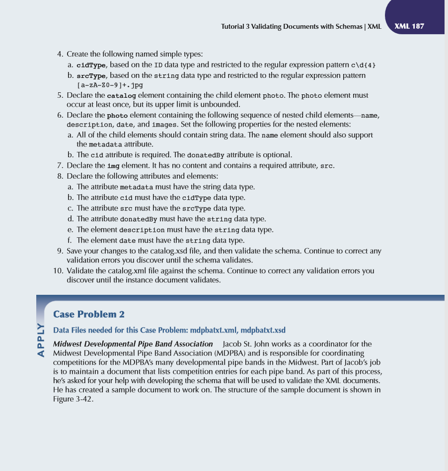 XML 186 XML I Tutorial 3 Validating Documents with | Chegg.com