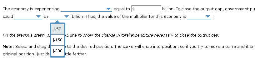 Solved The following graph shows the total expenditure line | Chegg.com