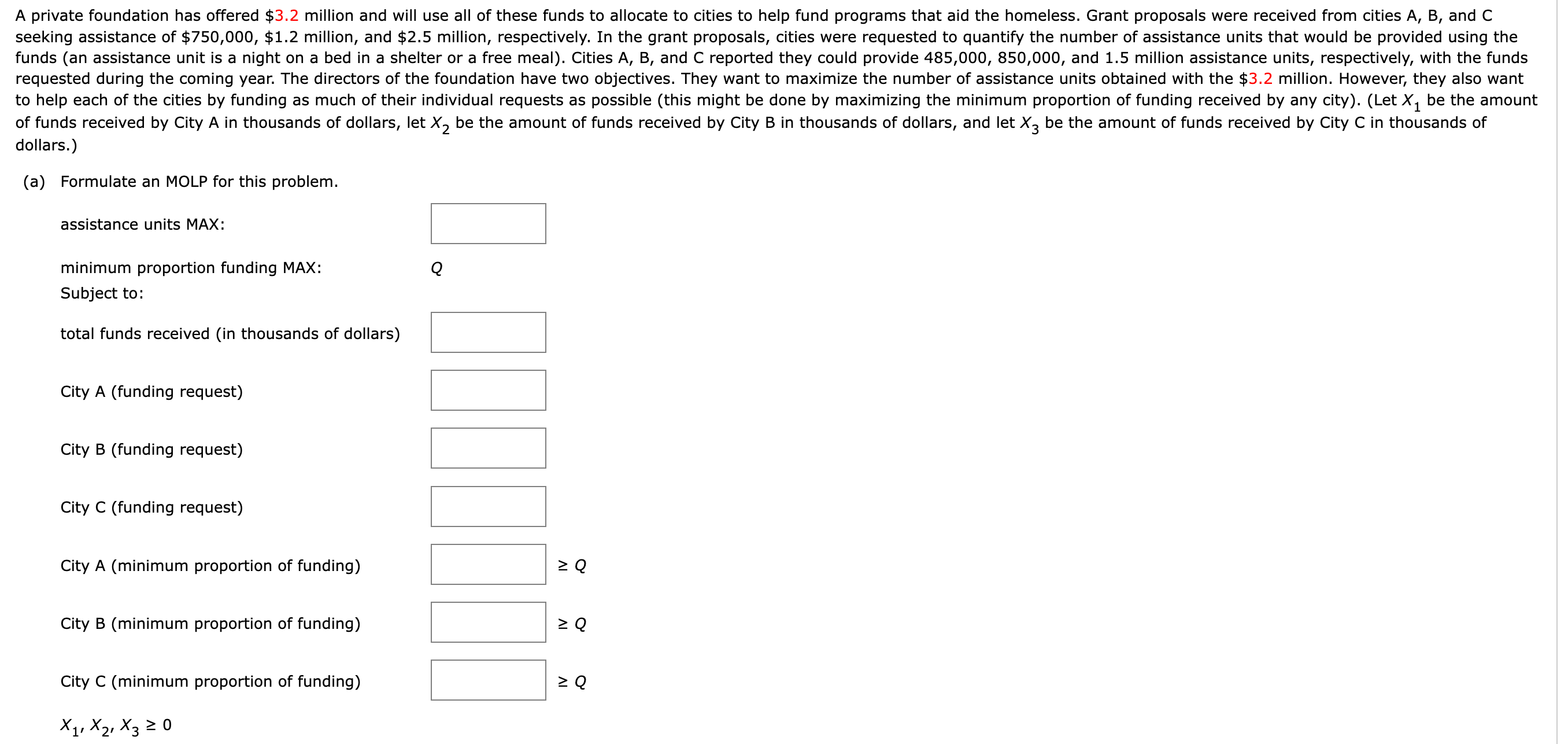 Solved dollars.)(b) Determine the best possible value for | Chegg.com