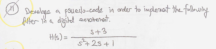 Solved 11 Devebge A Psuedo Code In Order To Implenat The 