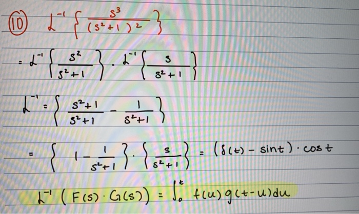 Solved Inverse Laplace with dirac delta function. Could you | Chegg.com
